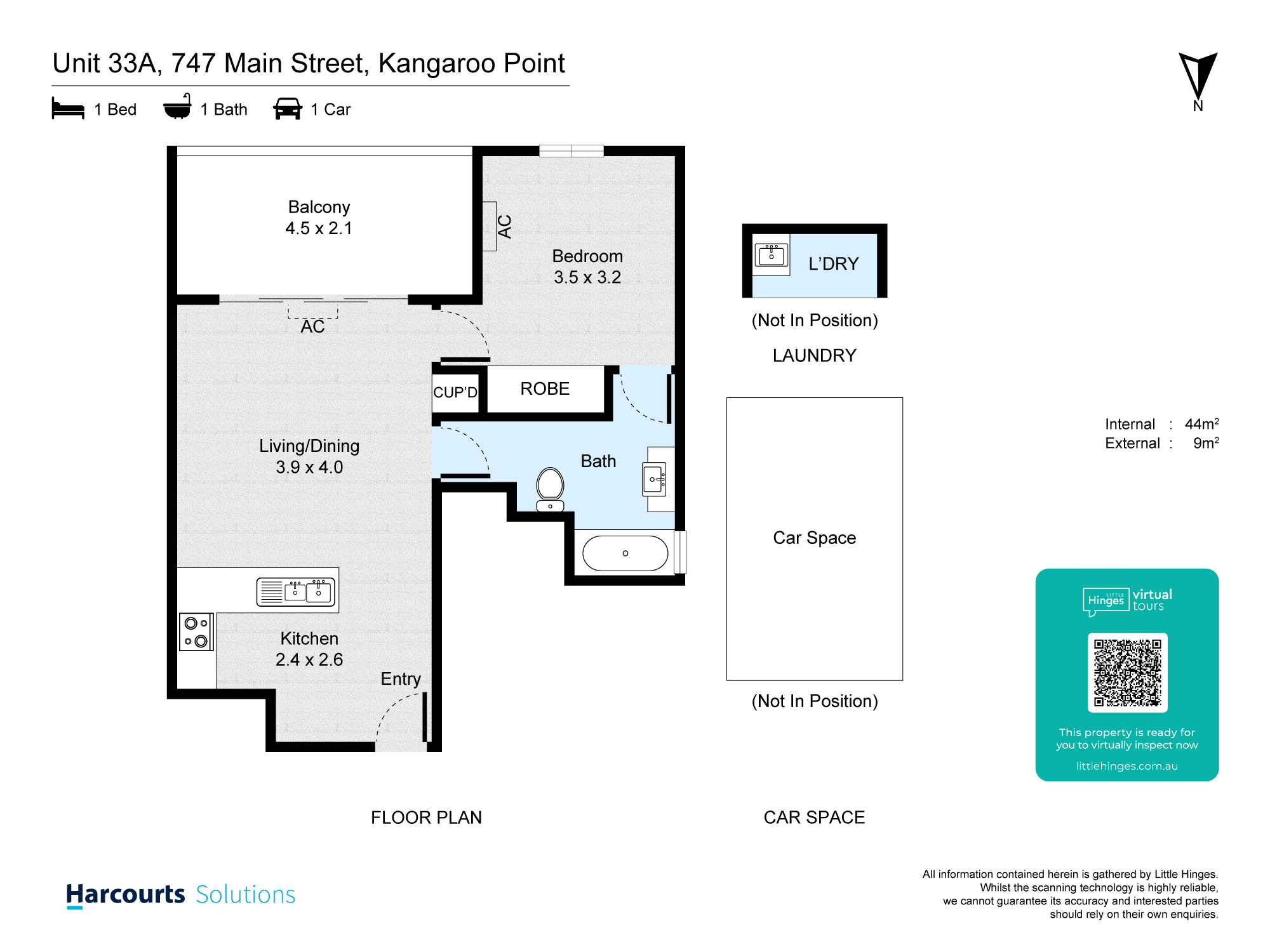 33a/747 Main Street, KANGAROO POINT, QLD 4169 - Apartment Leased ...