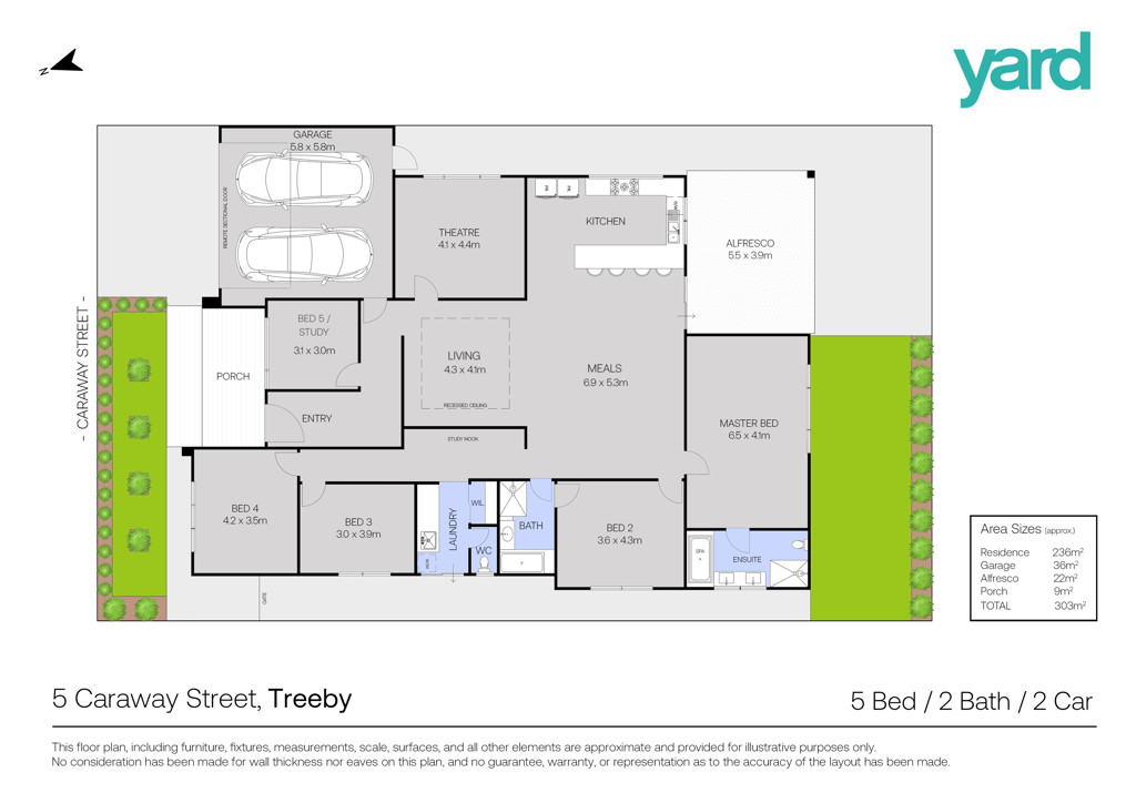 5 Caraway Street, Treeby WA 6164 | Yard Property
