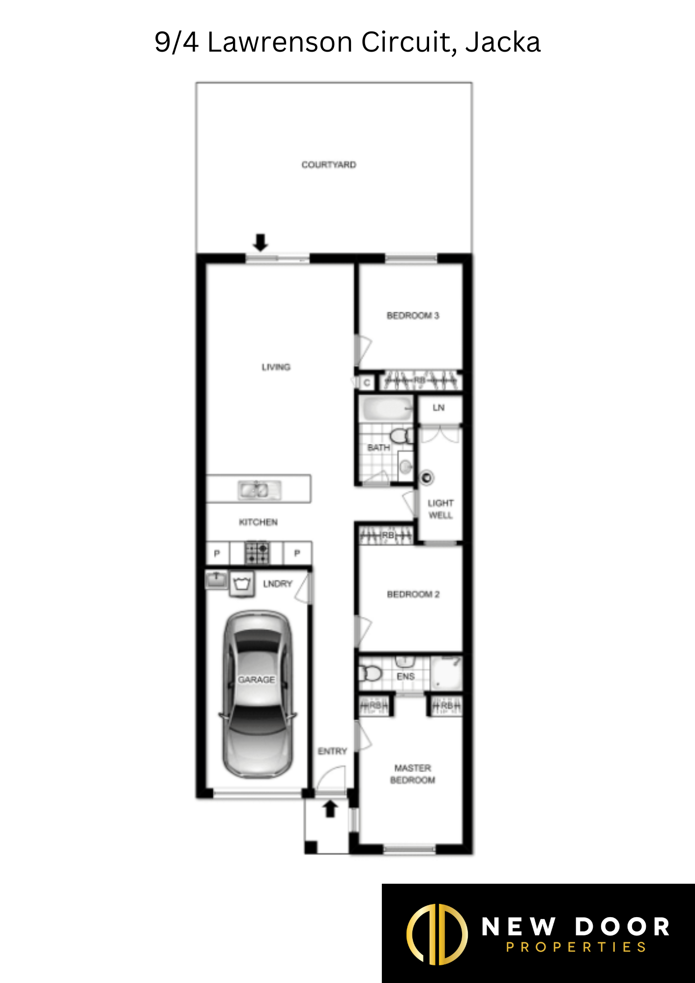 3-Bedroom Single Level Townhouse! – New Door Properties