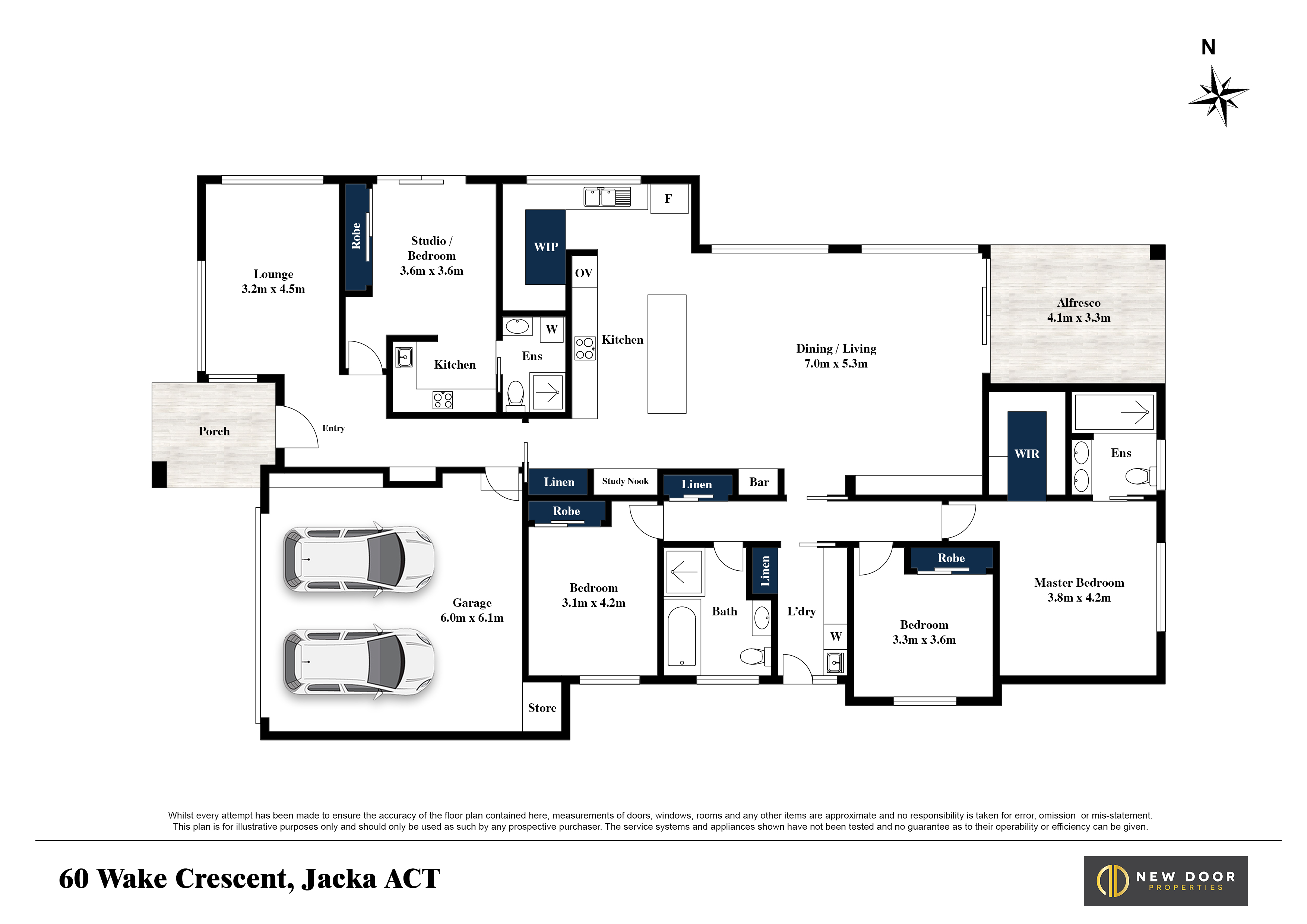 Brand New Family Home with Self-Contained Studio in Jacka ACT – New ...