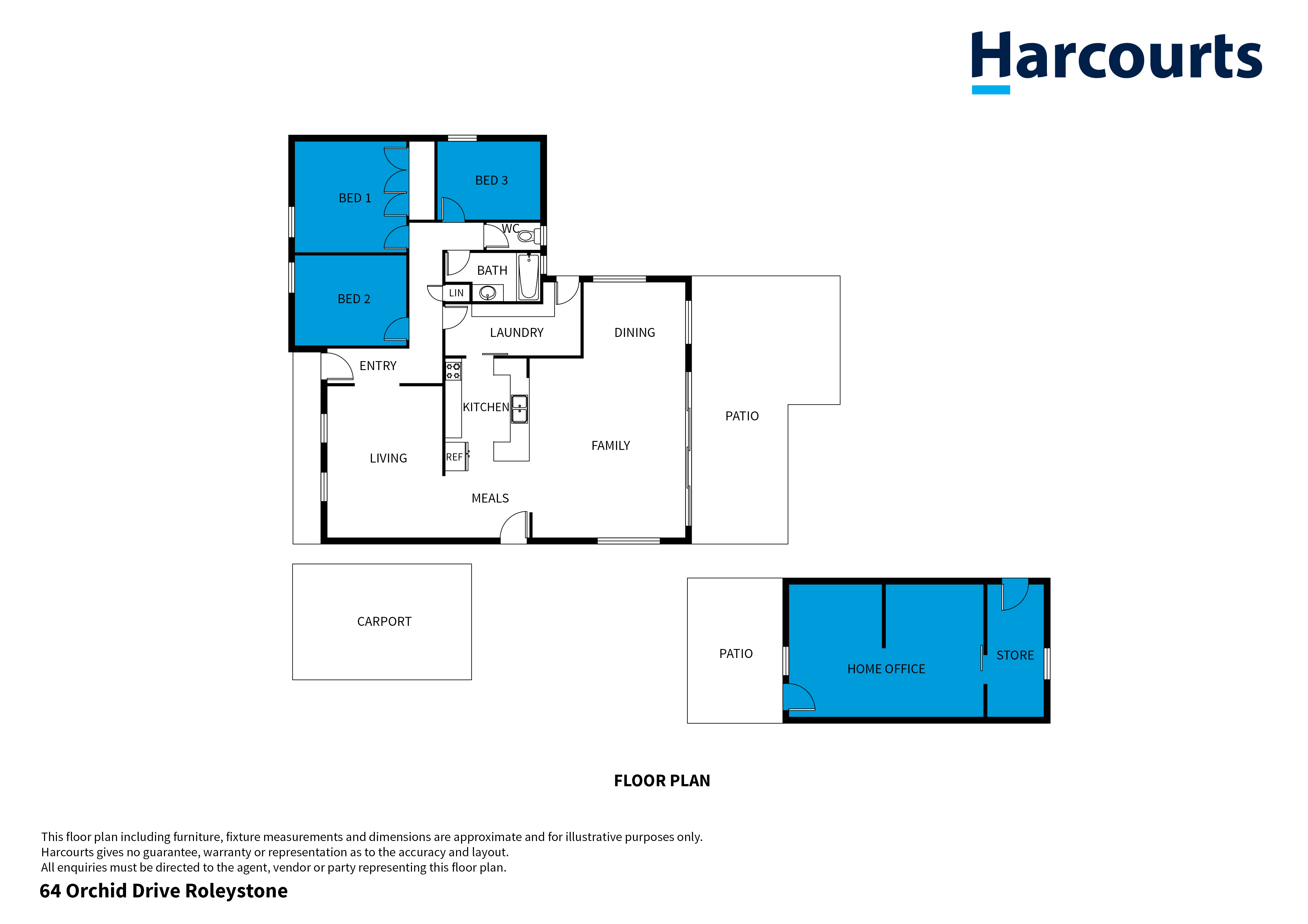 64 Orchid Drive, ROLEYSTONE, WA 6111 - House Sold - harcourts.net