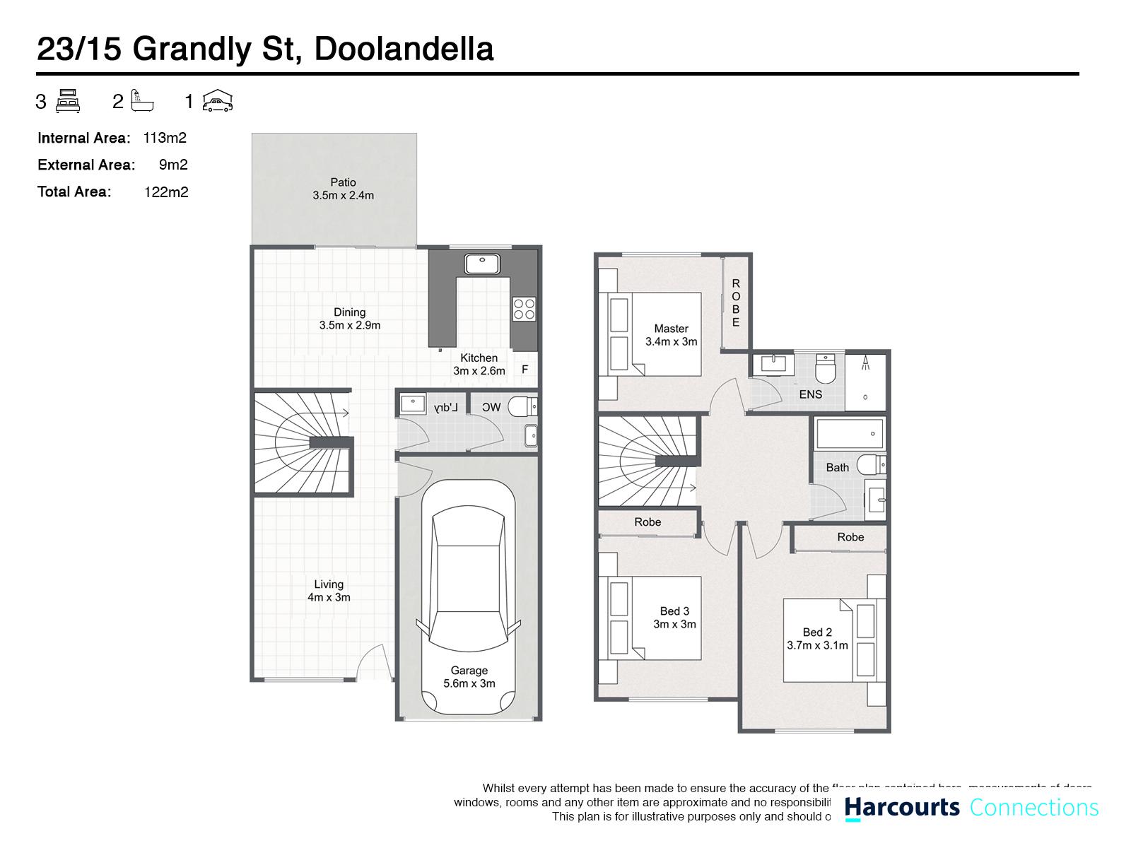 23/15 Grandly Street, DOOLANDELLA, QLD 4077 - Townhouse Sold ...