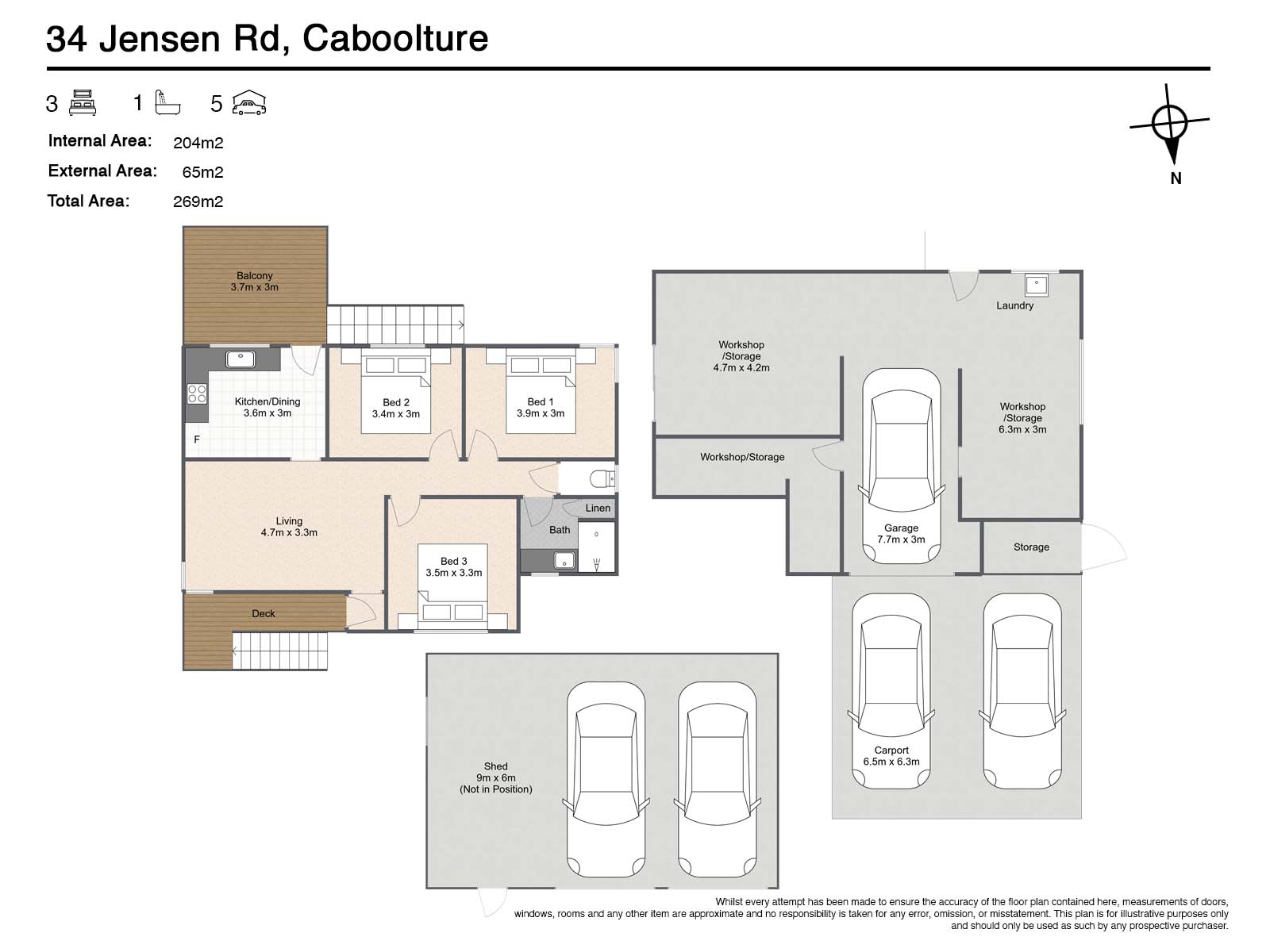 34 Jensen Road, CABOOLTURE, QLD 4510 - House Sold - harcourts.net