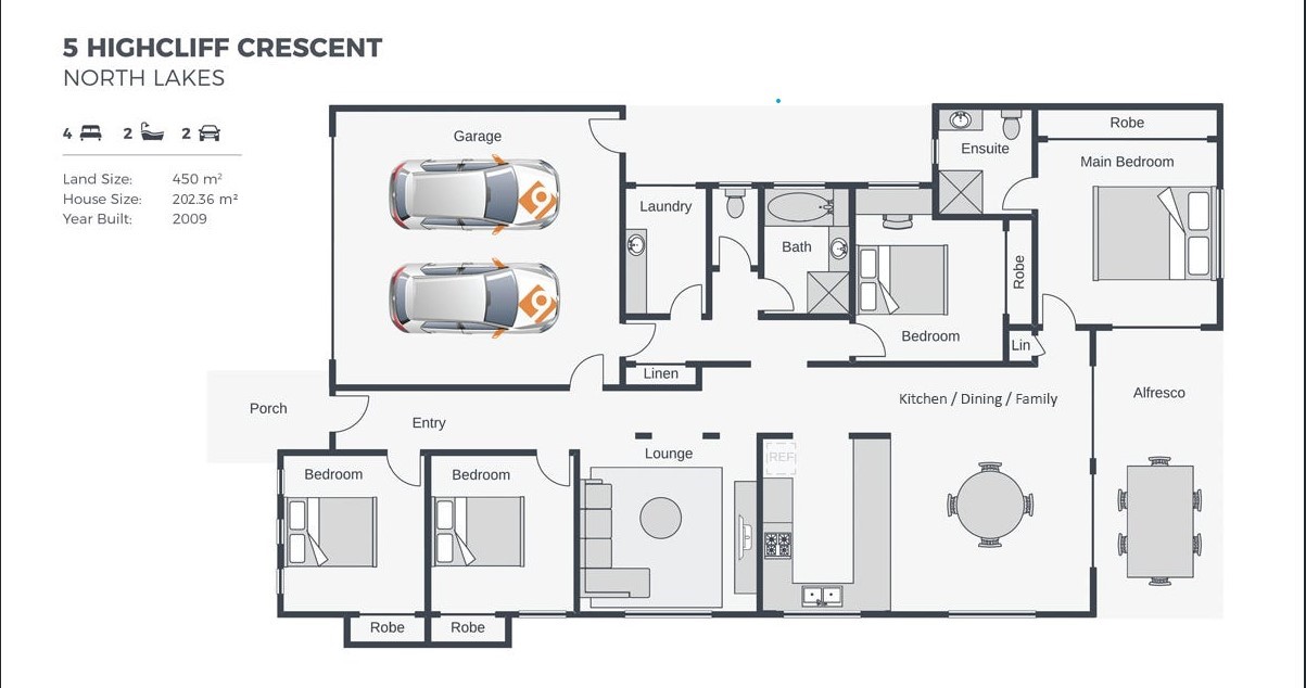 5 Highcliff Crescent, NORTH LAKES, QLD 4509 - House Sold - harcourts.net