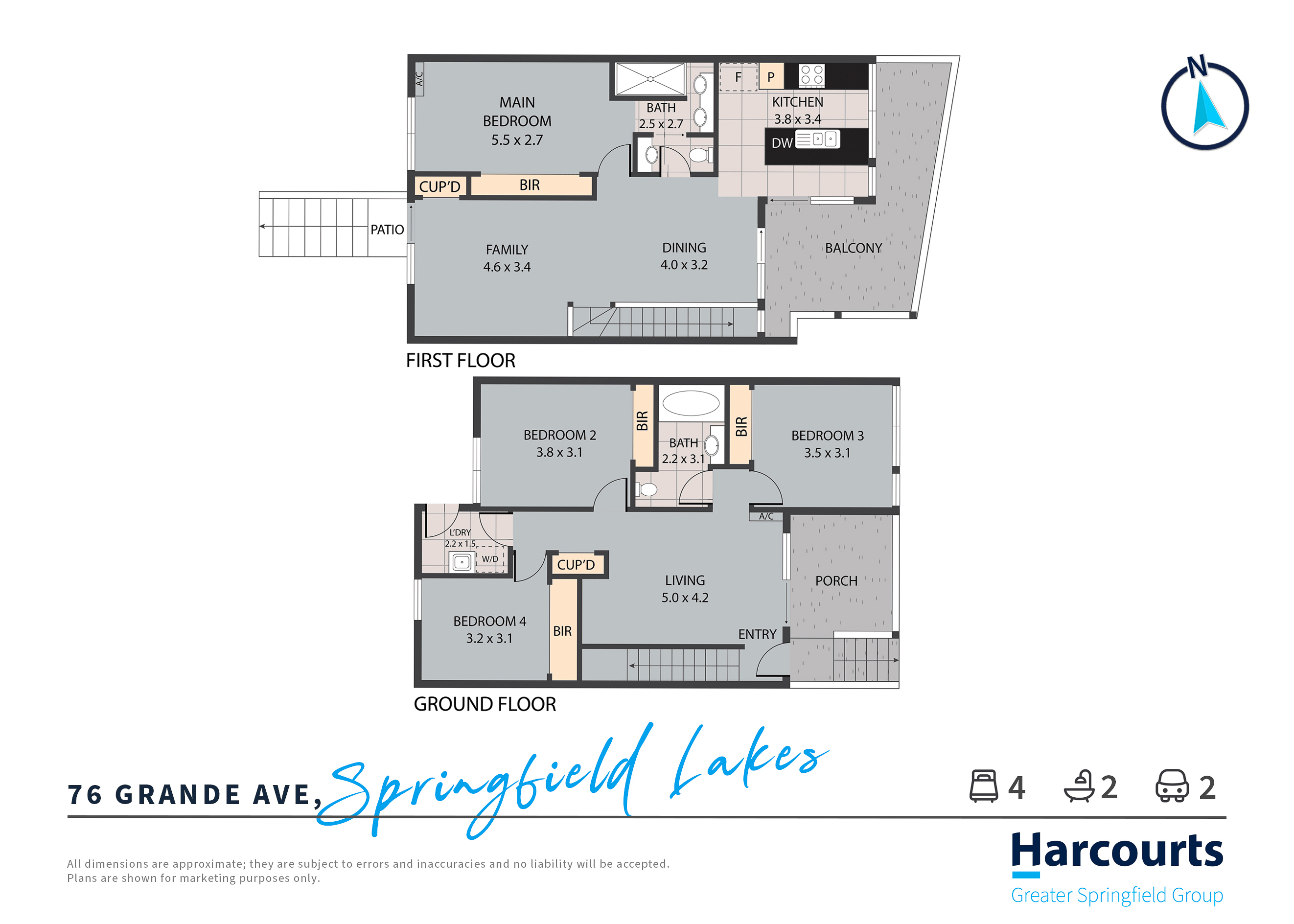 76 Grande Avenue, SPRINGFIELD LAKES, QLD 4300 - Townhouse for Sale ...