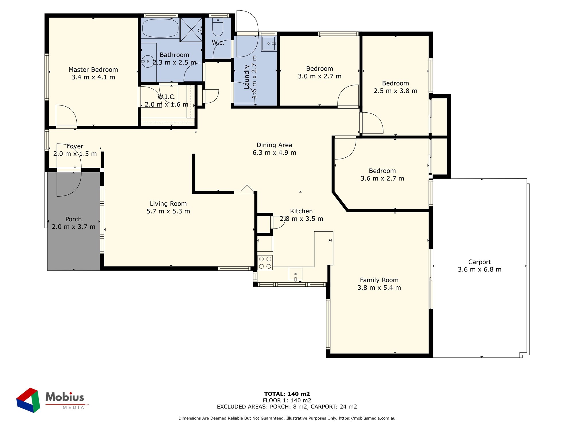 Spacious 4x1 Family Home on a 703sqm Corner Block - Realty Plus