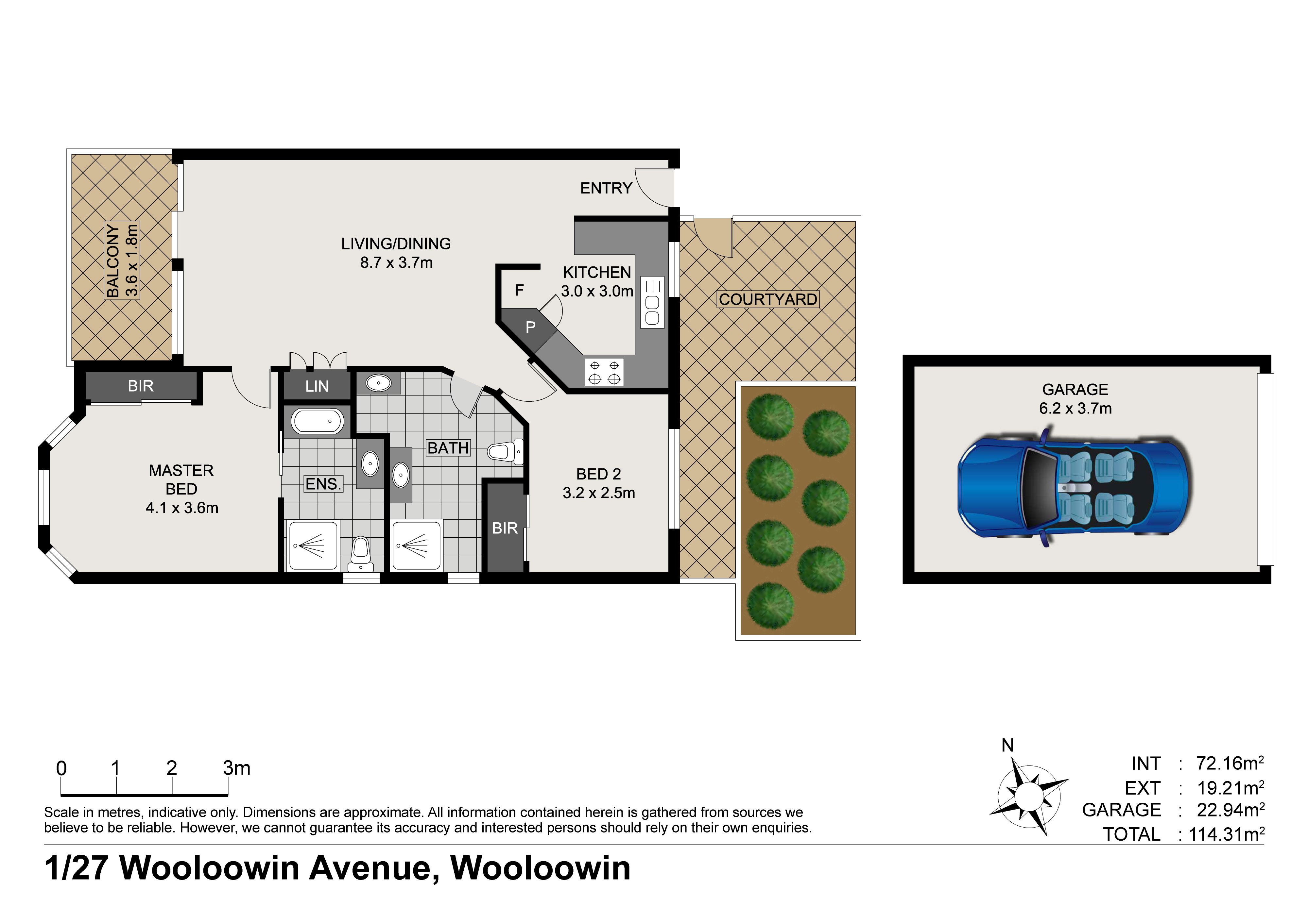 1/27 Wooloowin Avenue, WOOLOOWIN, QLD 4030 - Apartment Sold - harcourts.net