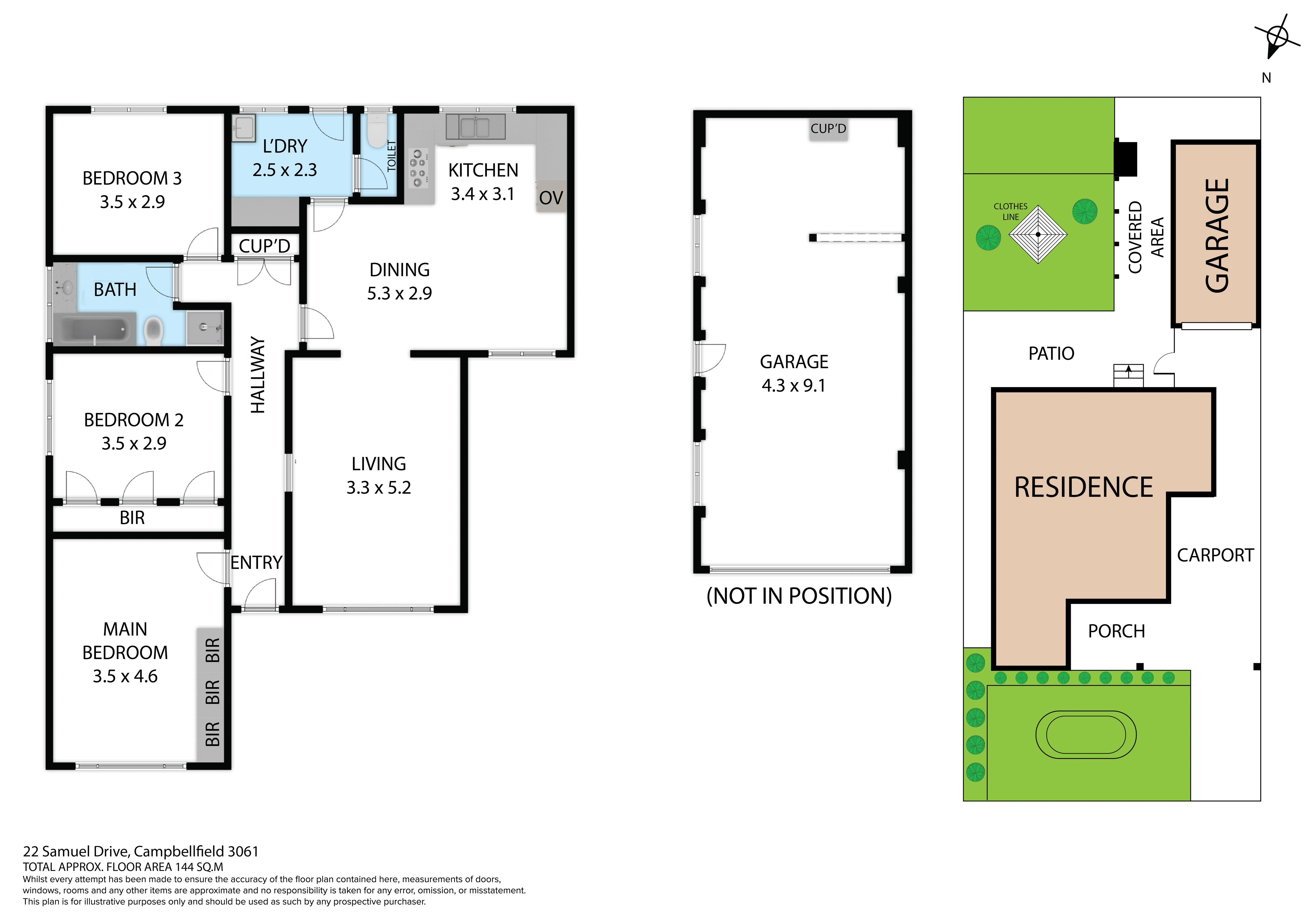 22 Samuel Drive, CAMPBELLFIELD, VIC 3061 - House Leased - harcourts.net
