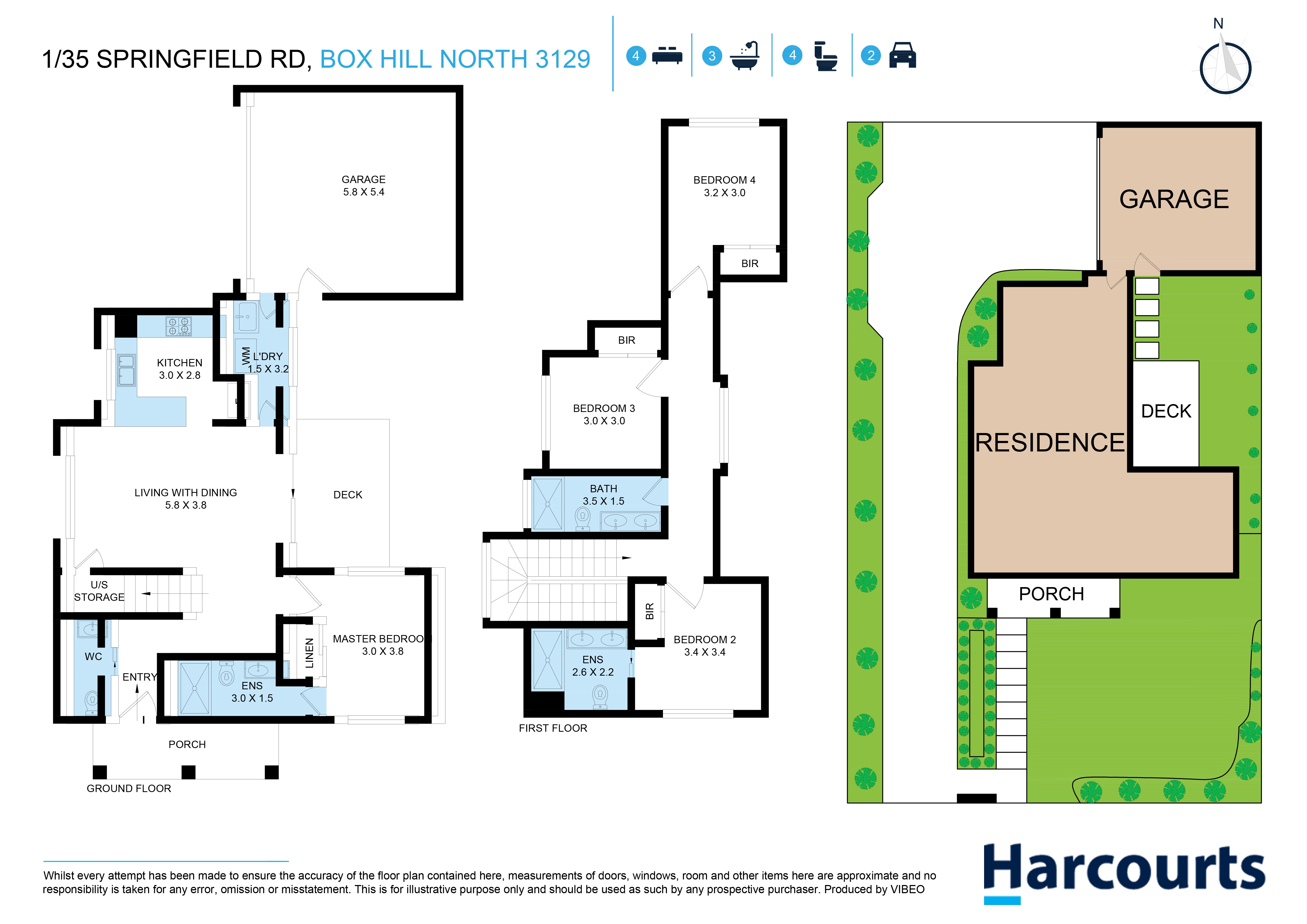 1/35 Springfield Road, BOX HILL NORTH, VIC 3129 - Townhouse Sold ...