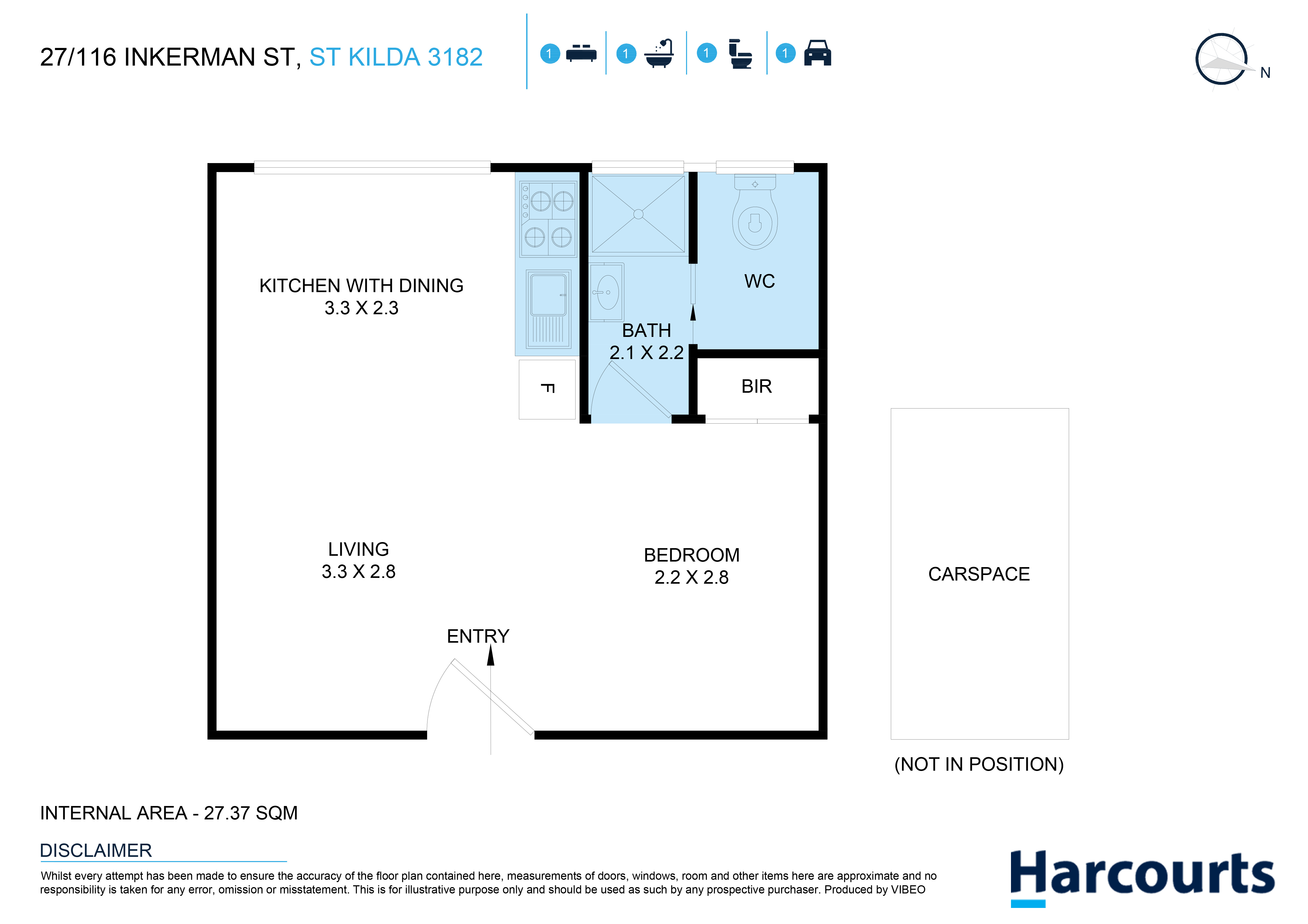 27/116 Inkerman Street, ST KILDA, VIC 3182 - House for Sale - harcourts.net