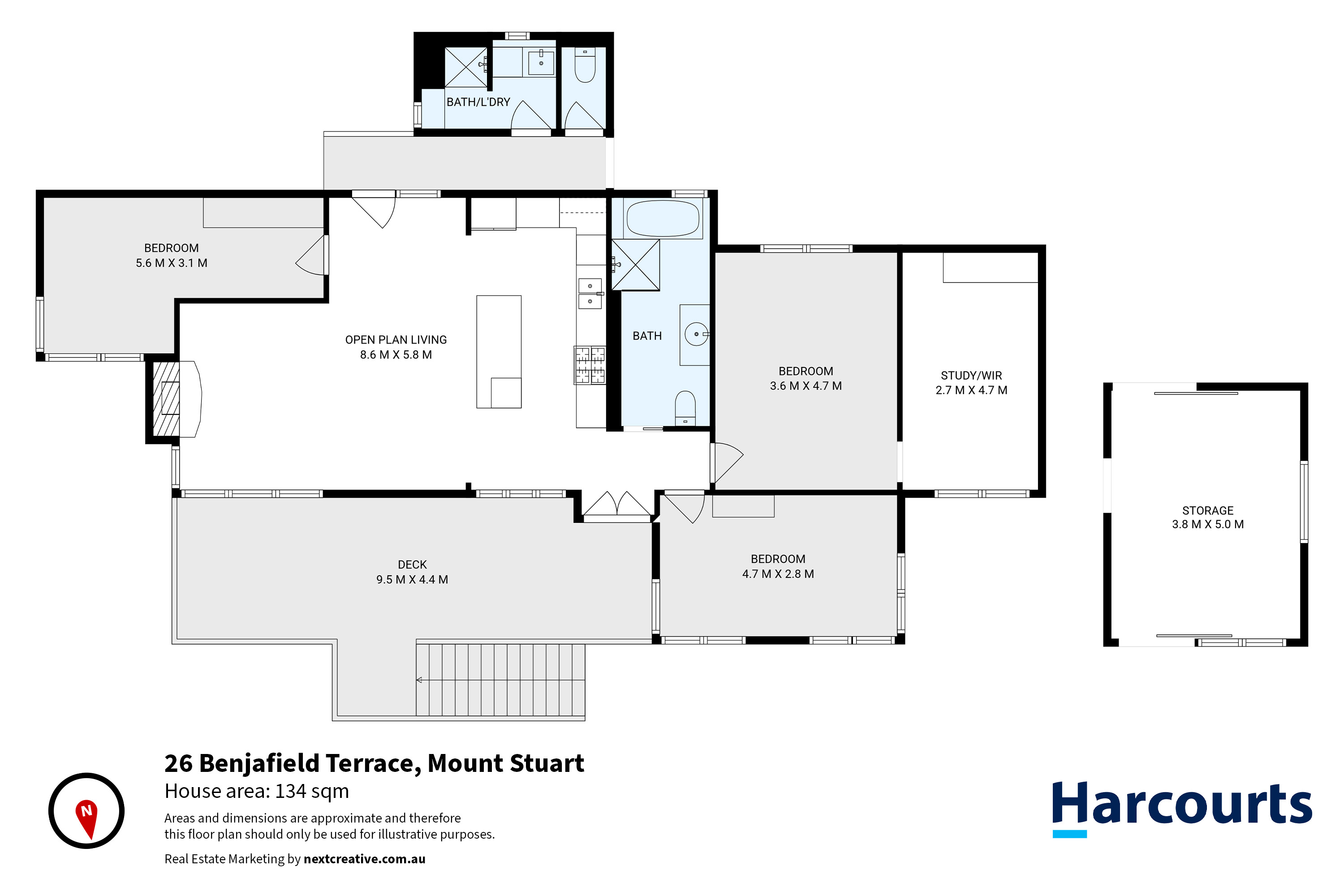26 Benjafield Terrace, MOUNT STUART, TAS 7000 - House Sold - harcourts.net