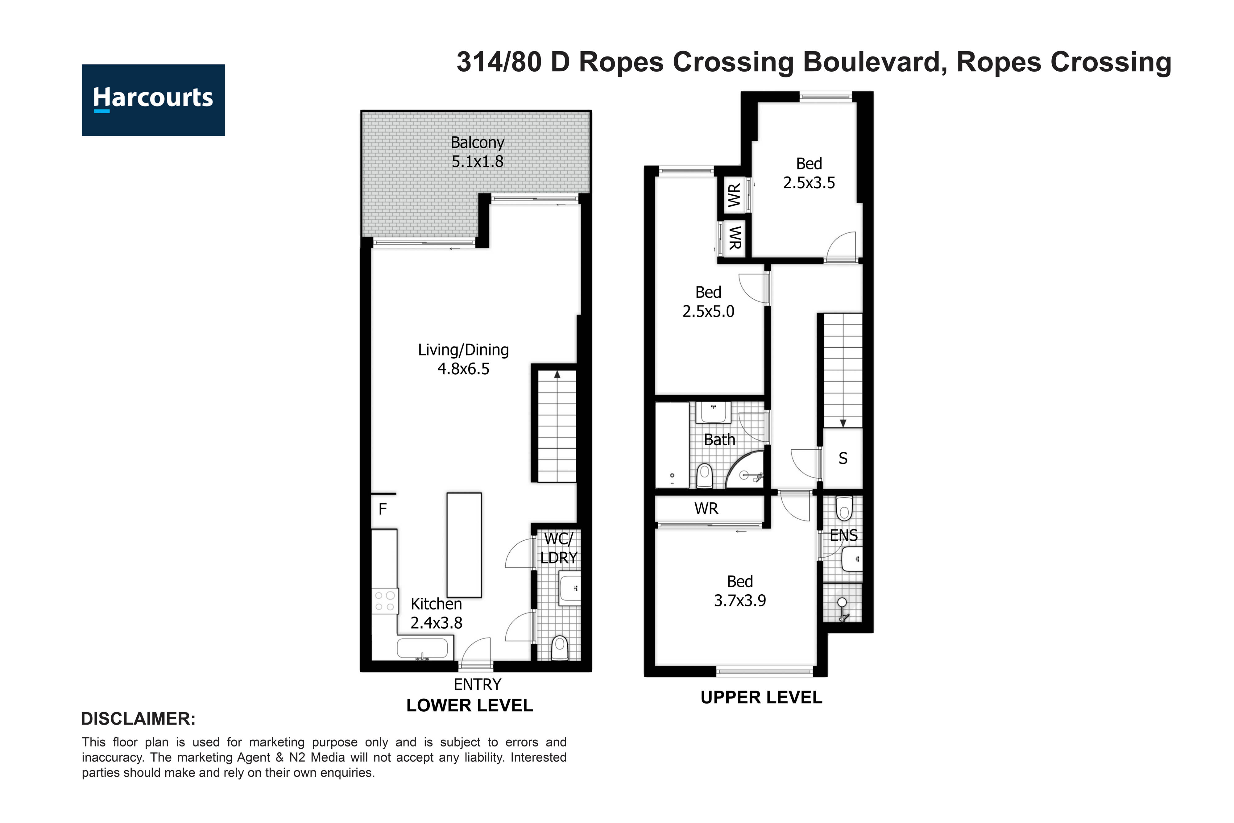 314/80D Ropes Crossing Boulevard, ROPES CROSSING, NSW 2760 - Unit Sold ...