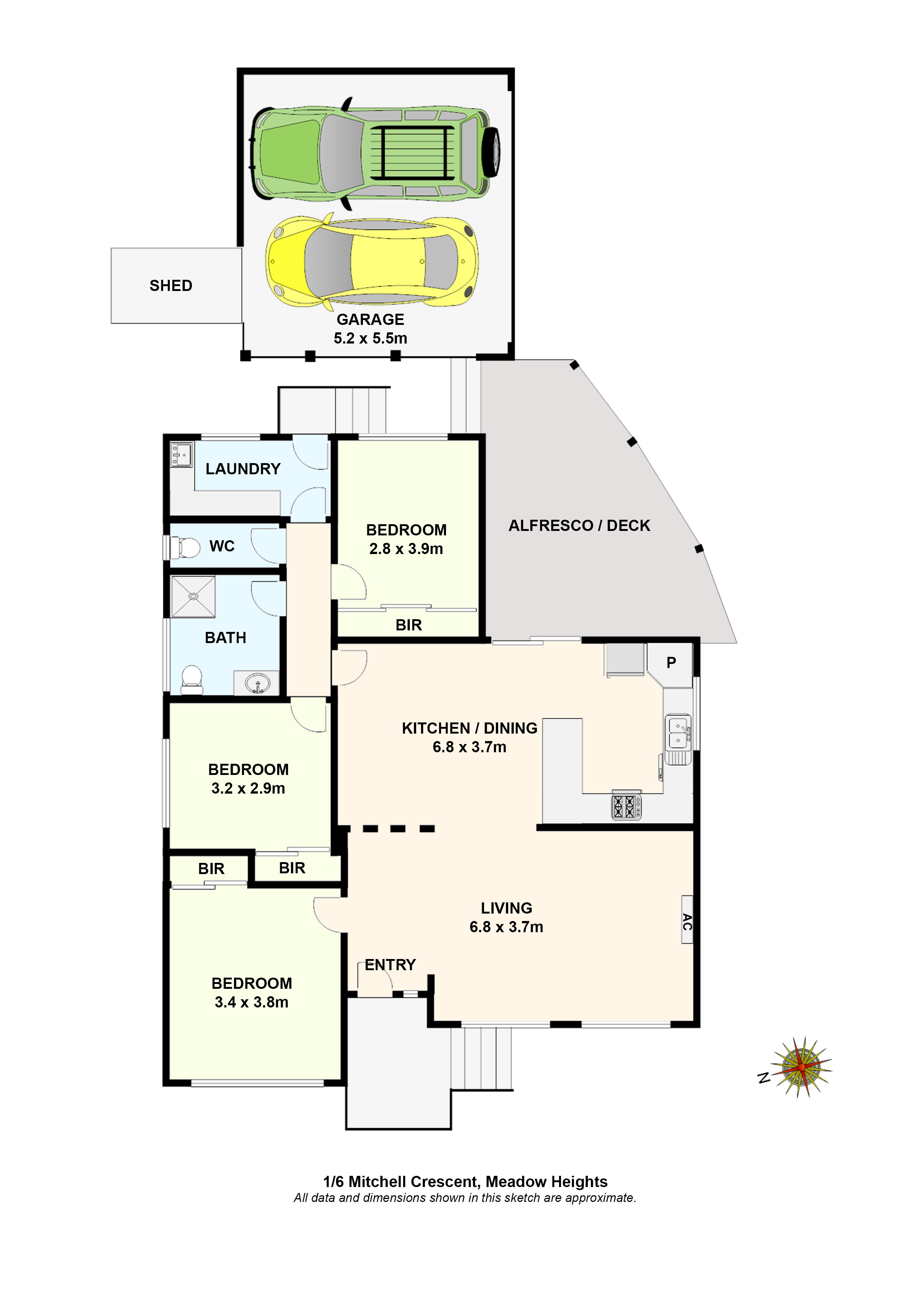 1/6 Mitchell Crescent, MEADOW HEIGHTS, VIC 3048 - House Sold ...