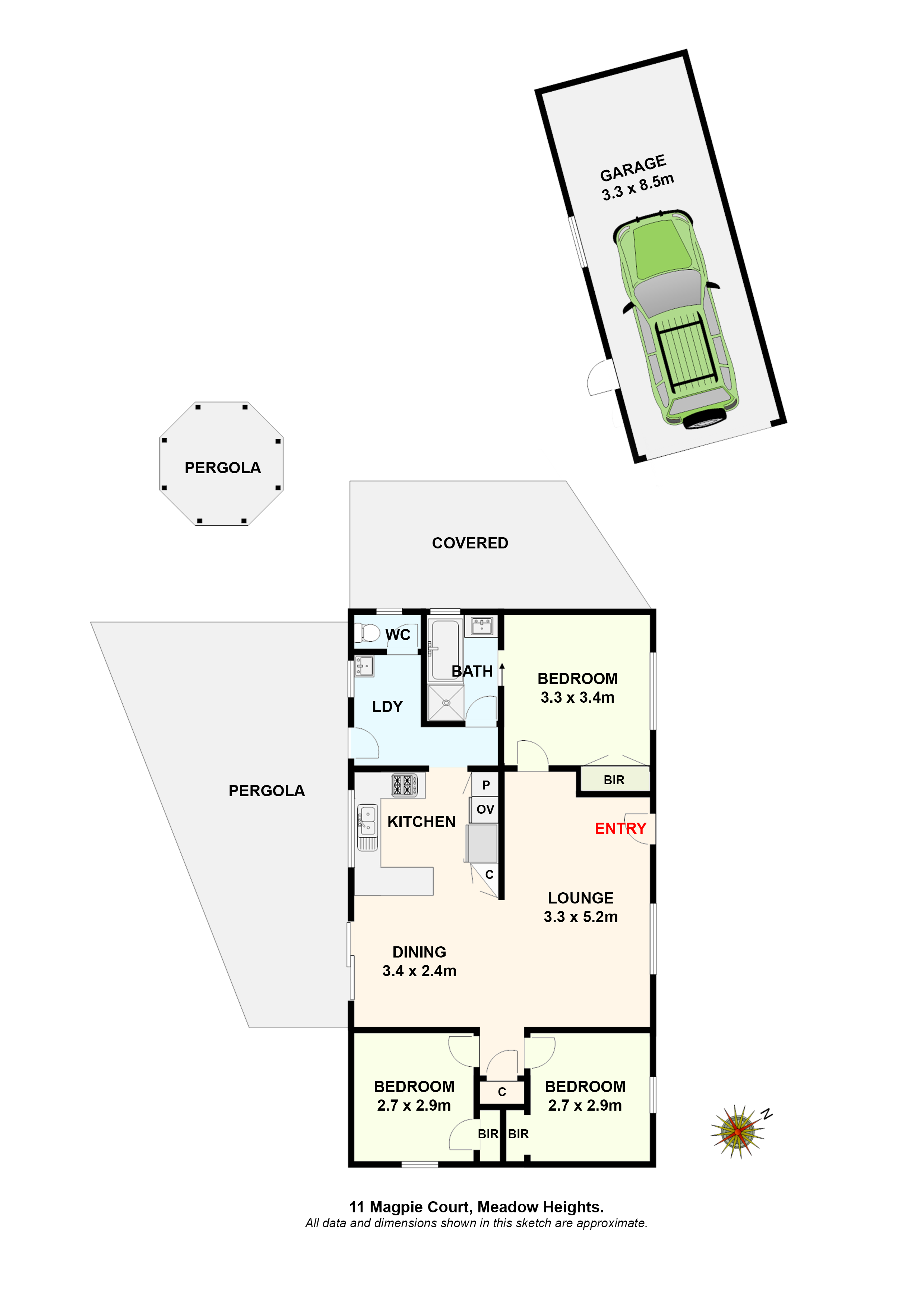 11 Magpie Court, MEADOW HEIGHTS, VIC 3048 - House for Sale - harcourts.net