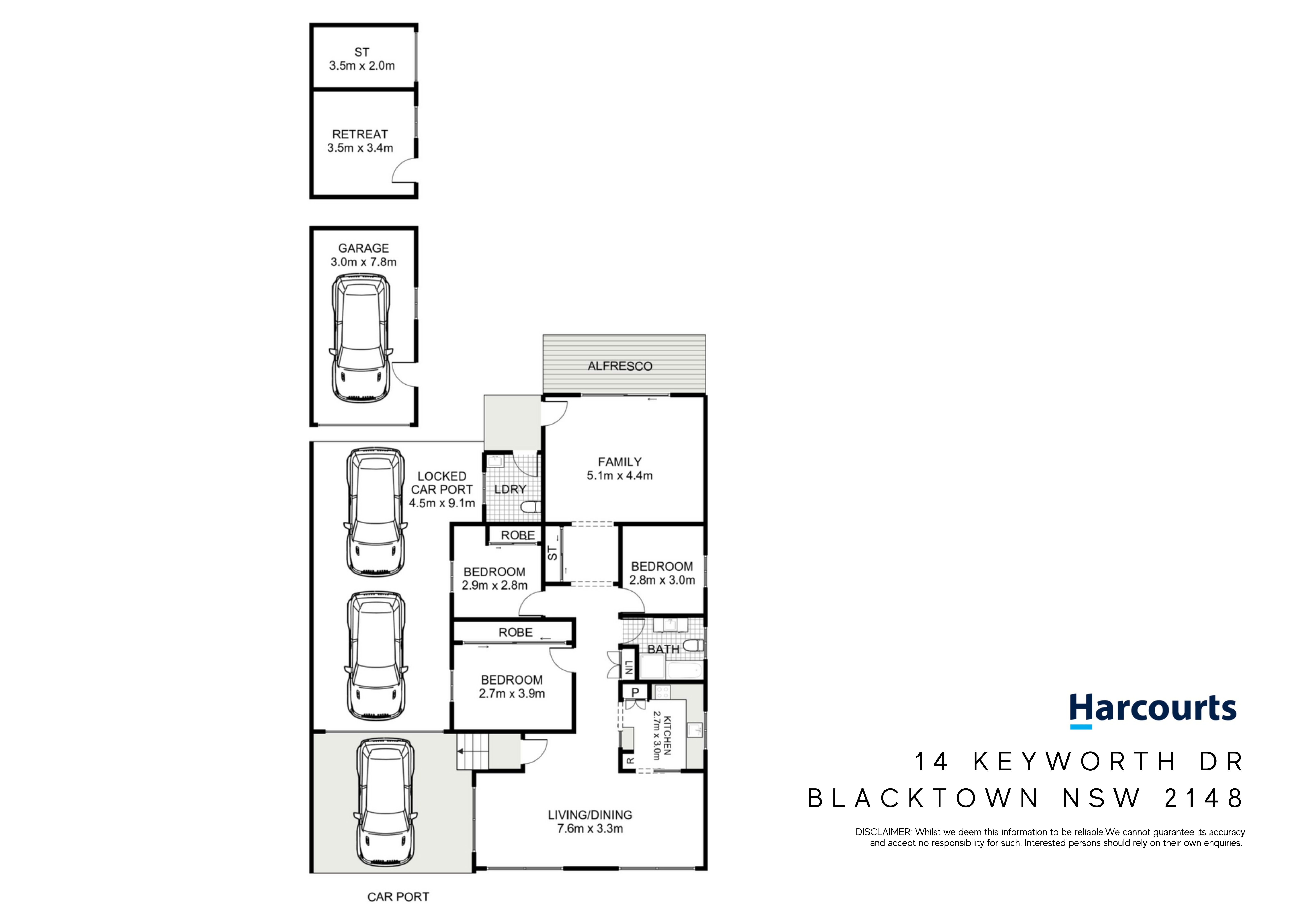 14 Keyworth Drive, BLACKTOWN, NSW 2148 - House for Sale - harcourts.net