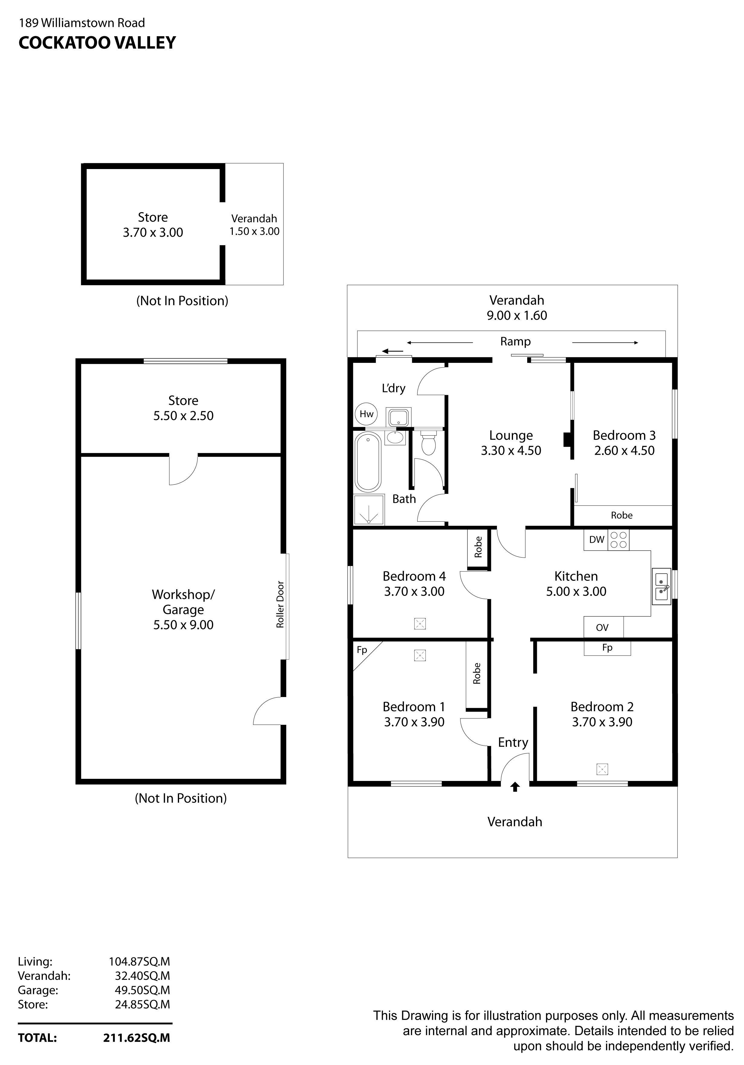 189 Williamstown Road, COCKATOO VALLEY, SA 5351 - House Sold ...