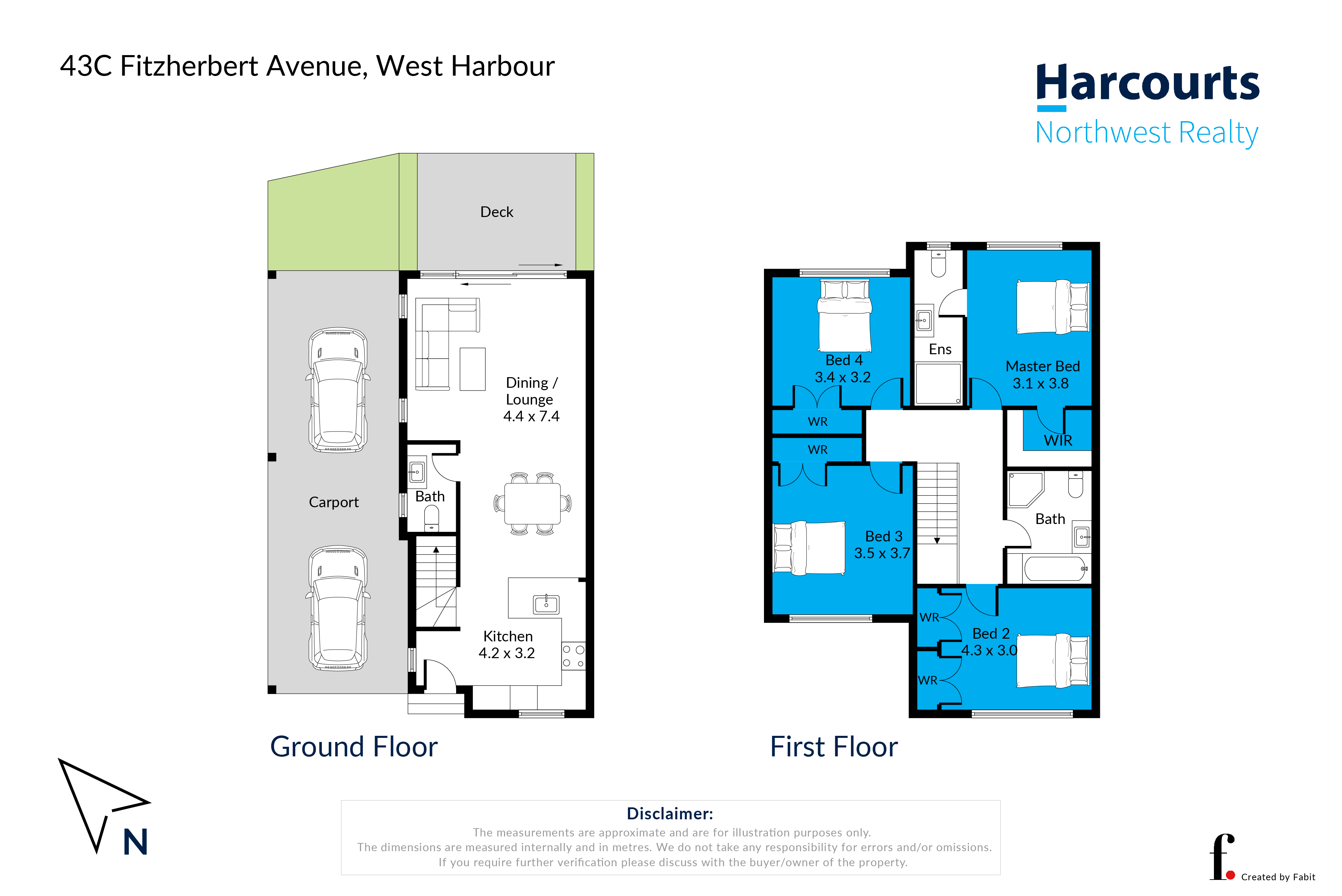 43C Fitzherbert Ave, West Harbour, NZ 0618 - House Sold - harcourts.net
