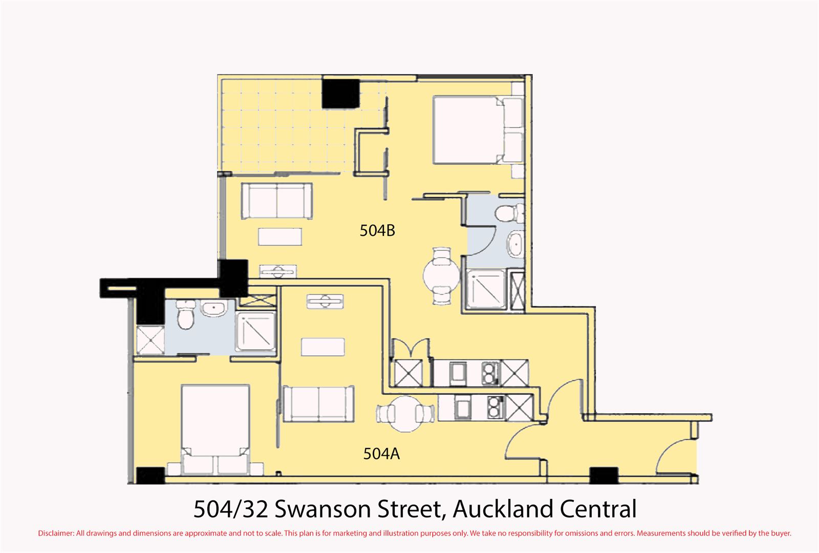 504/32 Swanson Street, Auckland Central, NZ 1011 - Apartment Sold ...
