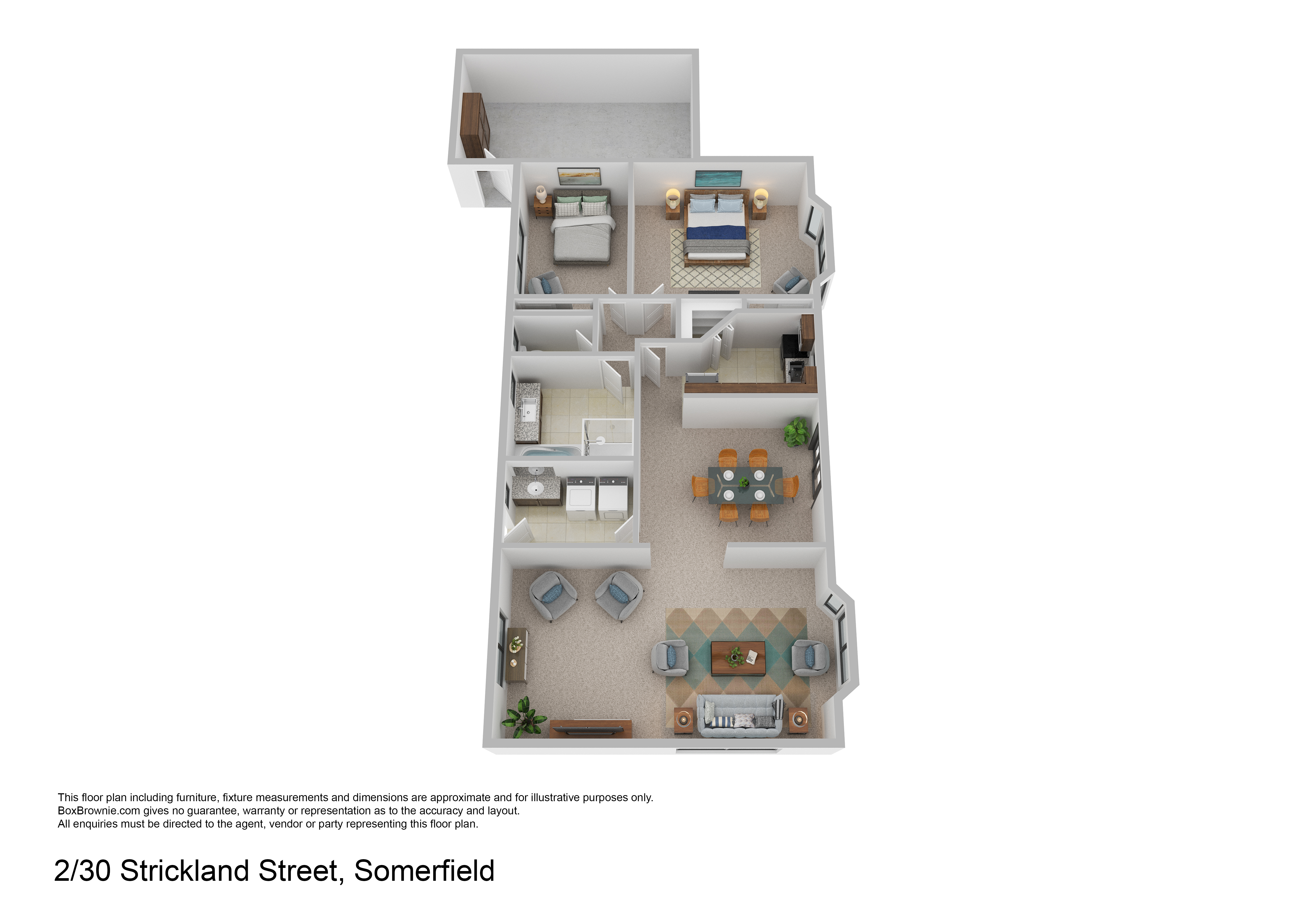 2/30 Strickland Street, Somerfield, NZ 8024 - Townhouse Sold ...